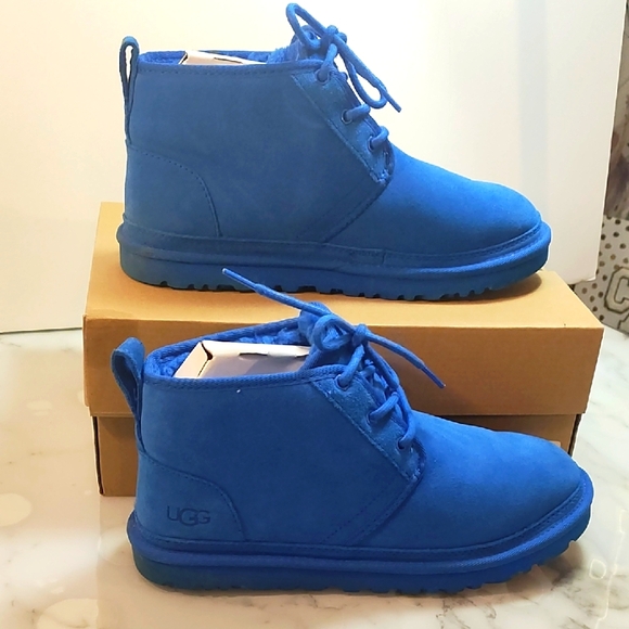 UGG | Shoes | Ugg Neumel Ankle Boots Dive Vibrant Royal Blue Womens Sz ...